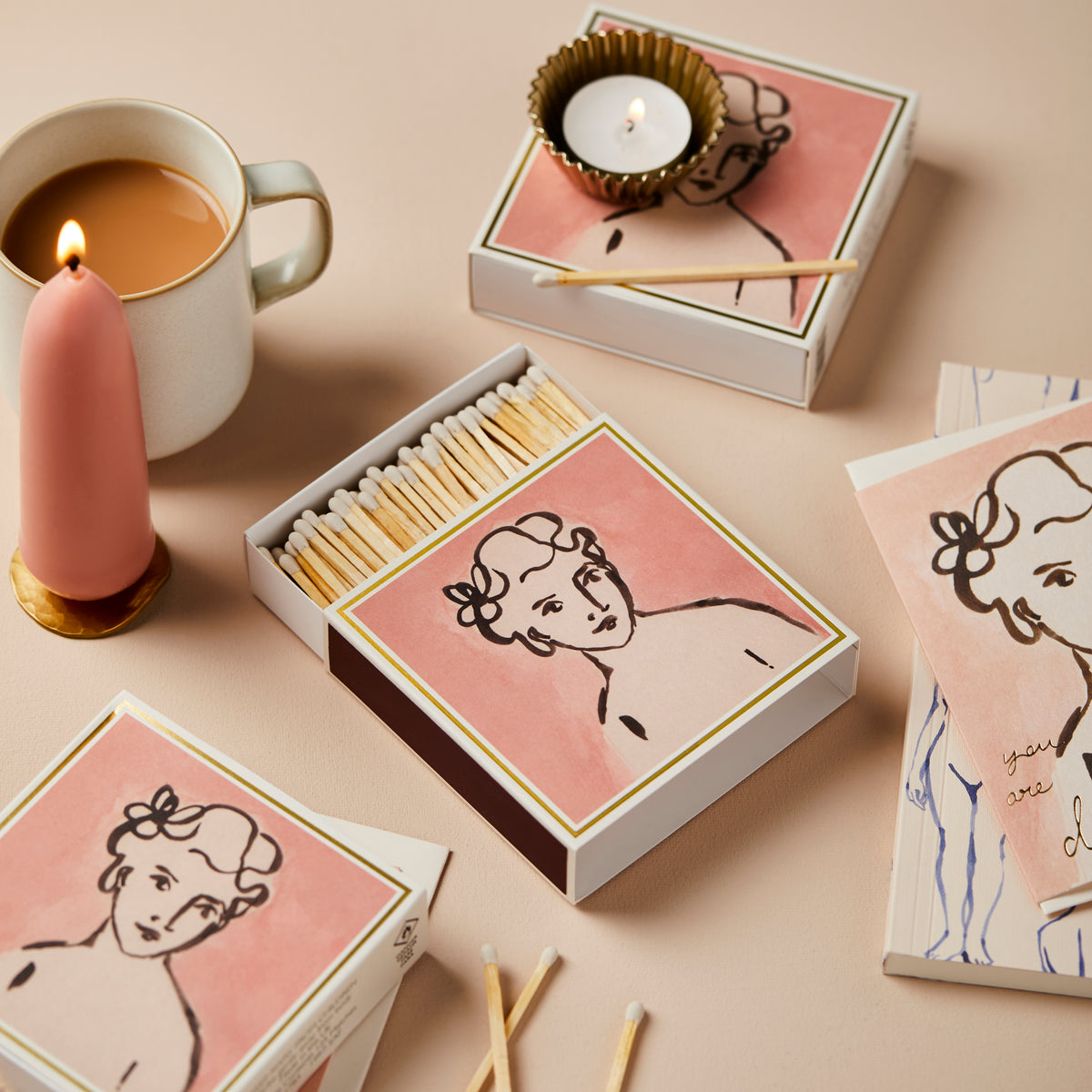Divine Woman Square Matchbox – Wanderlust Paper Co.