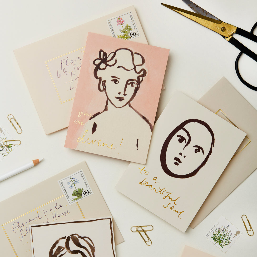 Pack of Portrait Cards – Wanderlust Paper Co.