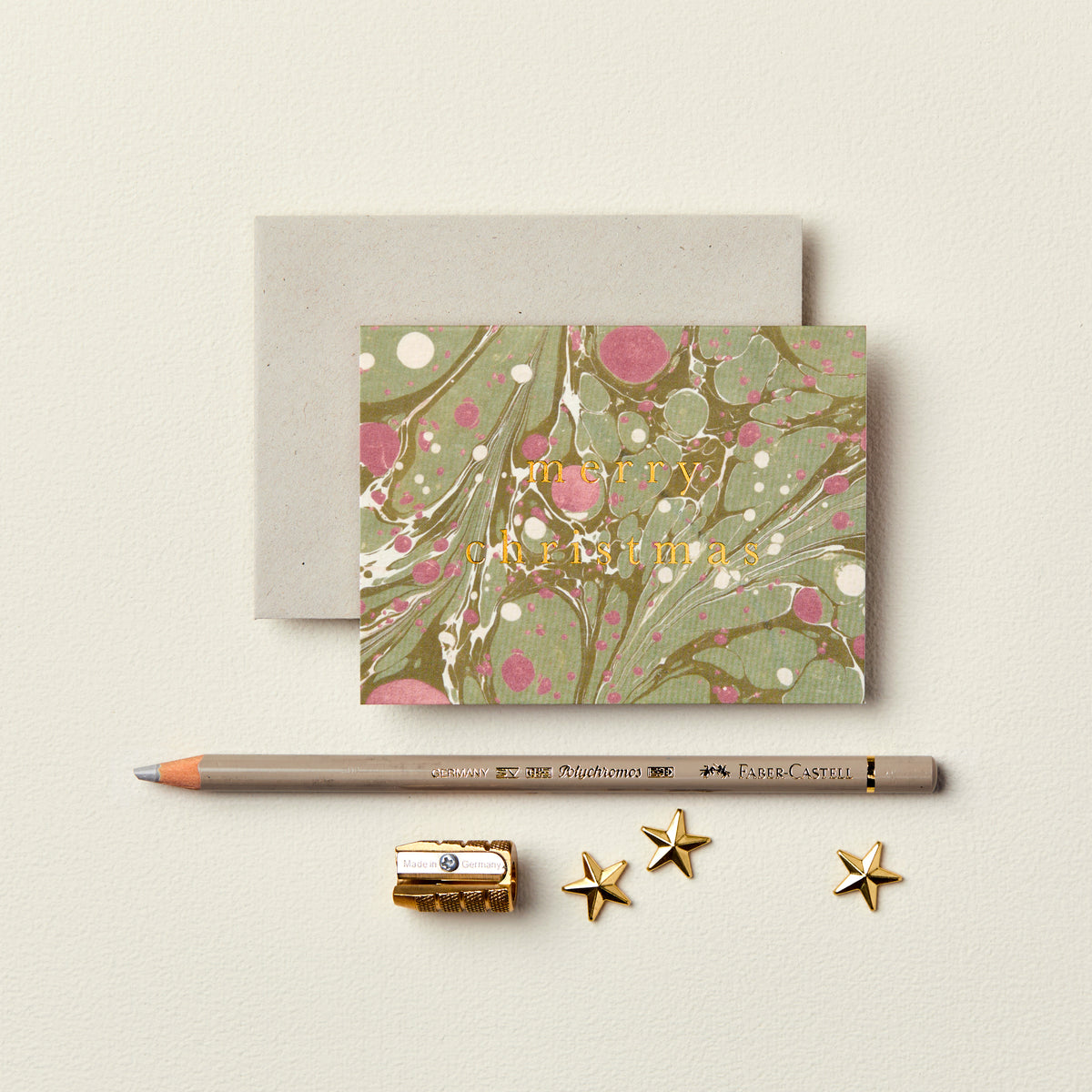 Christmas Marble Mini Card Set – Wanderlust Paper Co.